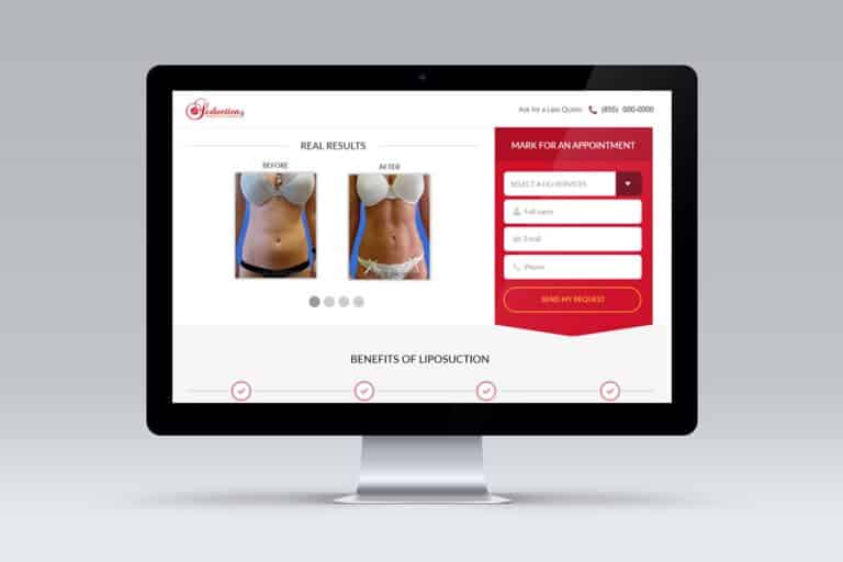 Seduction Cosmetic Mockups and Landing Page | Joshua Grasmick©